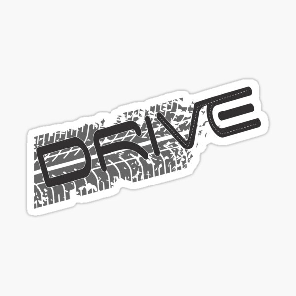 "drive" Sticker for Sale by Ashi17 | Redbubble