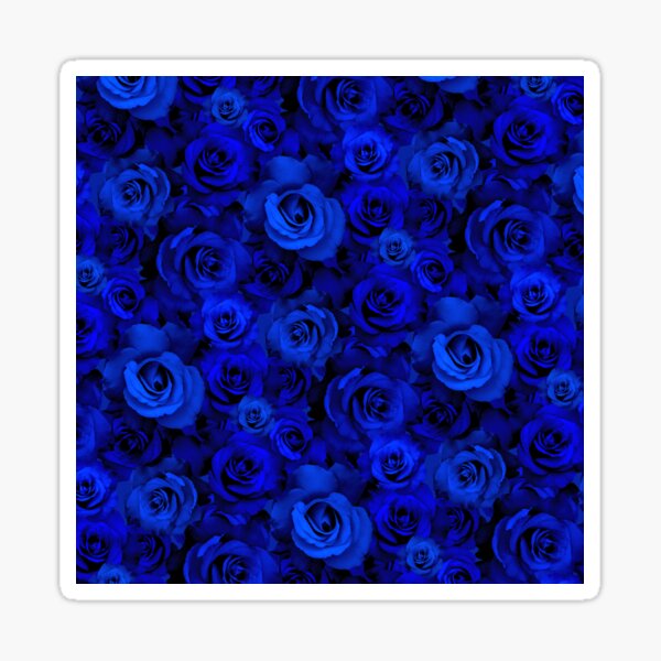 "Blue Roses" Sticker for Sale by IrishViking2 | Redbubble