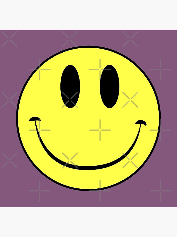 "Classic Acid House Face Rave Culture" Poster by BennyBearProof | Redbubble