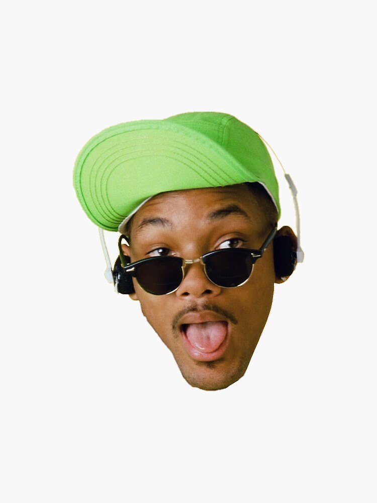 "Fresh Prince of Bel-Air - Will" Sticker for Sale by MattWyne | Redbubble