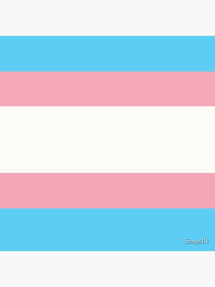 "Trans flag" Sticker for Sale by Shaps14 | Redbubble