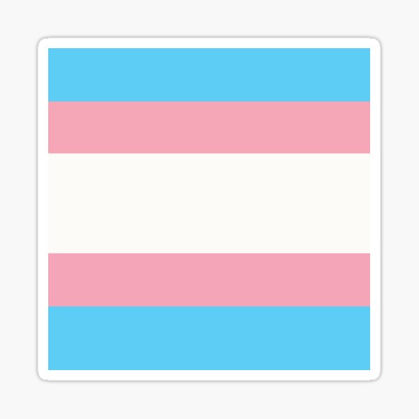 "Trans flag" Sticker for Sale by Shaps14 | Redbubble