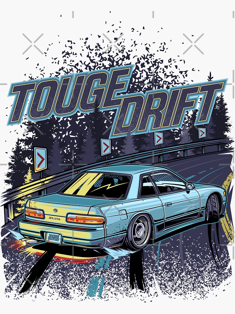 "Nissan s13 JDM" Sticker for Sale by w1gger | Redbubble