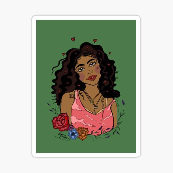 "SZA" Sticker for Sale by abigailartwork | Redbubble
