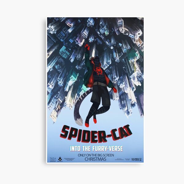 "SPIDER CAT Movie Poster" Canvas Print for Sale by Fuzznet | Redbubble