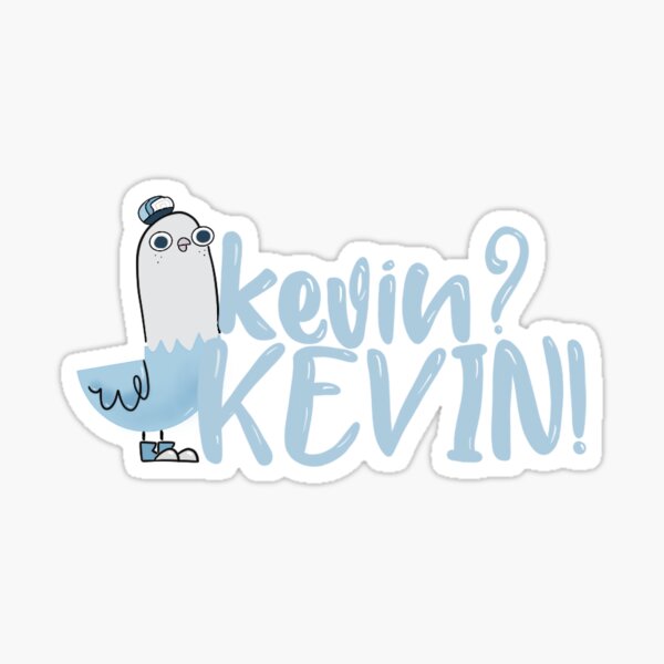 "Kevin? KEVIN!" Sticker for Sale by Svnflowergolden | Redbubble