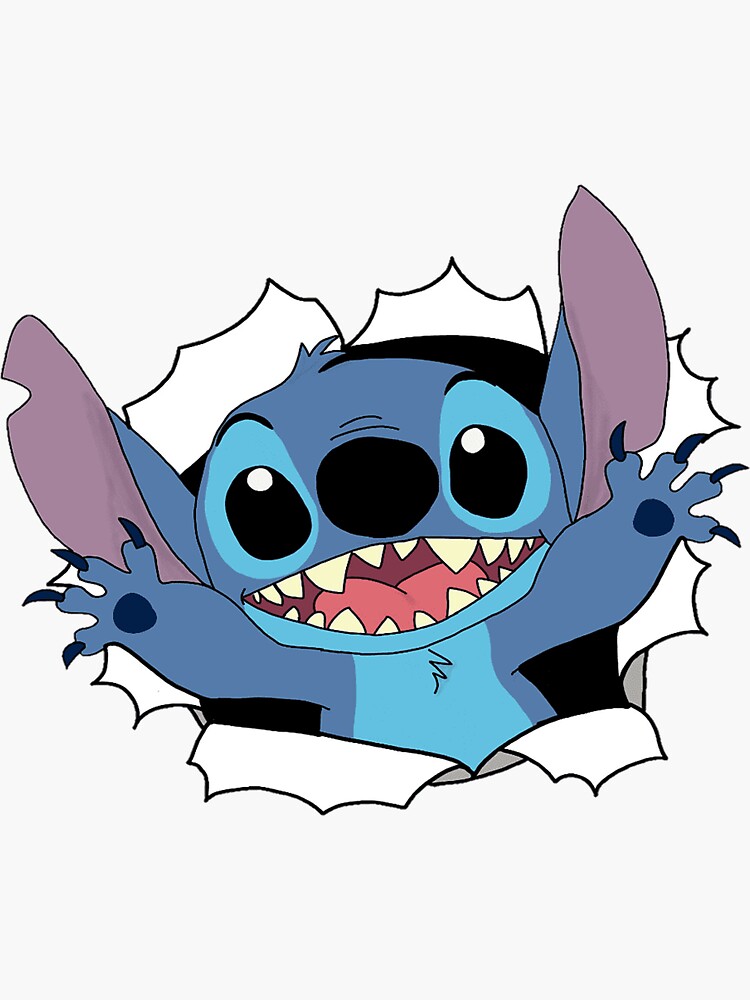 "stitch funny 22" Sticker for Sale by scottbarrett84 | Redbubble