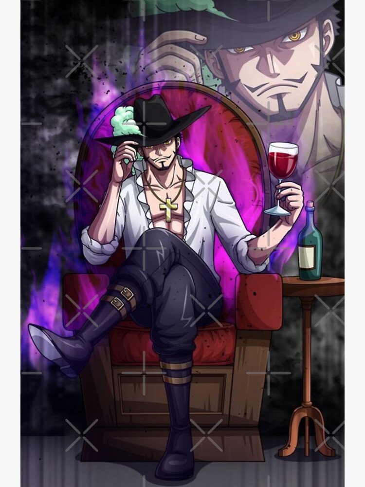 "Mihawk" Sticker for Sale by Mattfly86 | Redbubble