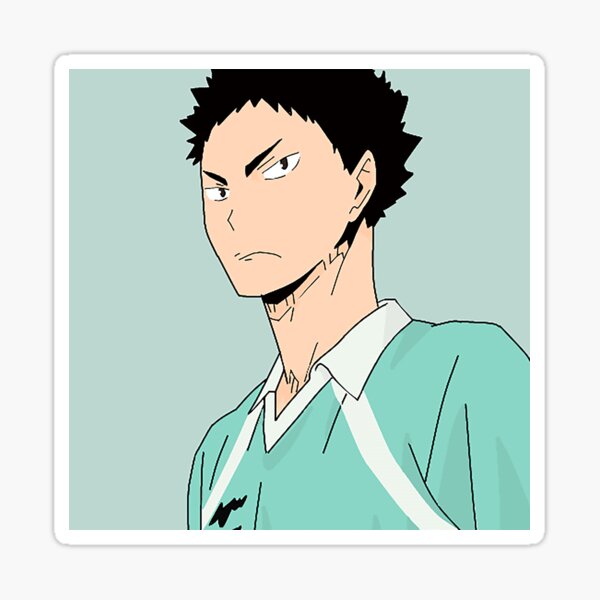 "iwaizumi hajime" Sticker for Sale by niconek03 | Redbubble