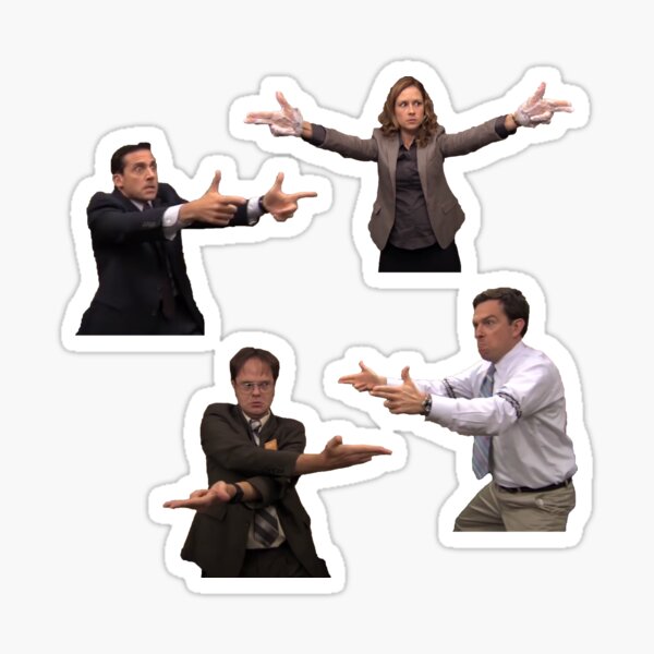 "Standoff Scene " Sticker for Sale by RunToWin | Redbubble