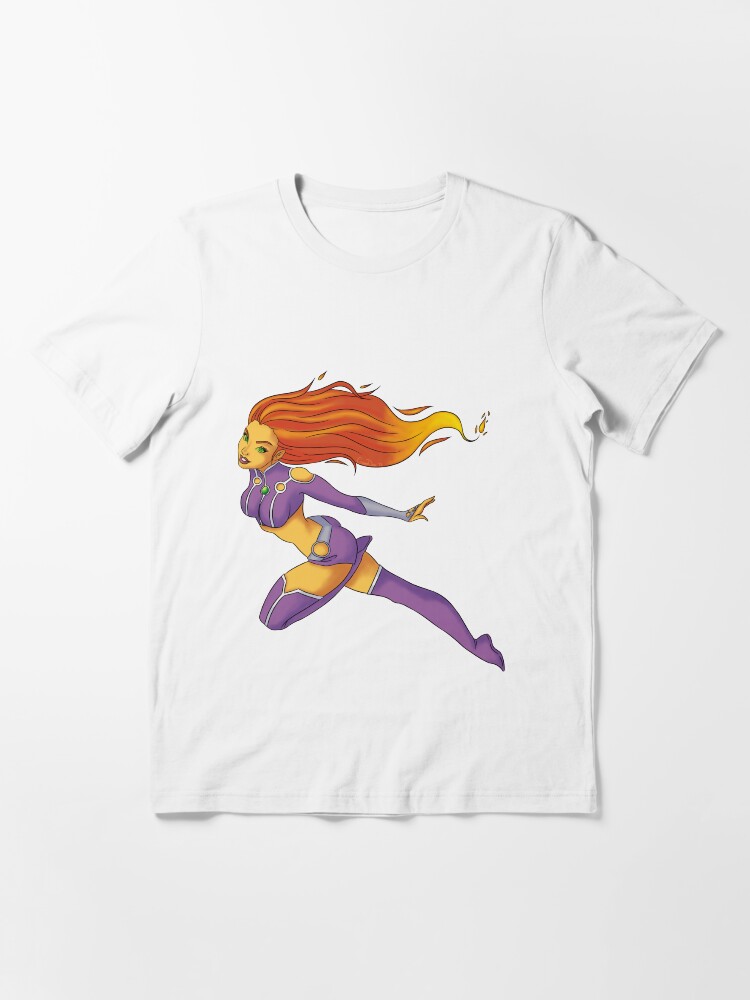 "Starfire" T-shirt for Sale by GrimDoll | Redbubble | starfire t-shirts ...