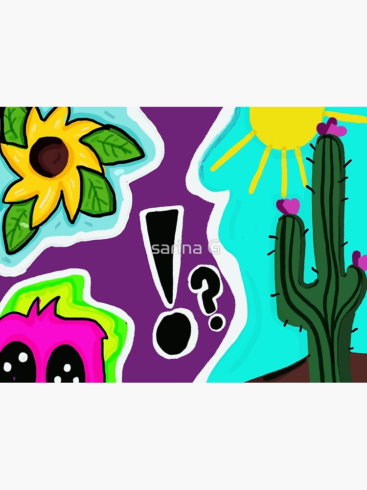 "doodle redbubble sticker pack" Photographic Print for Sale by ...