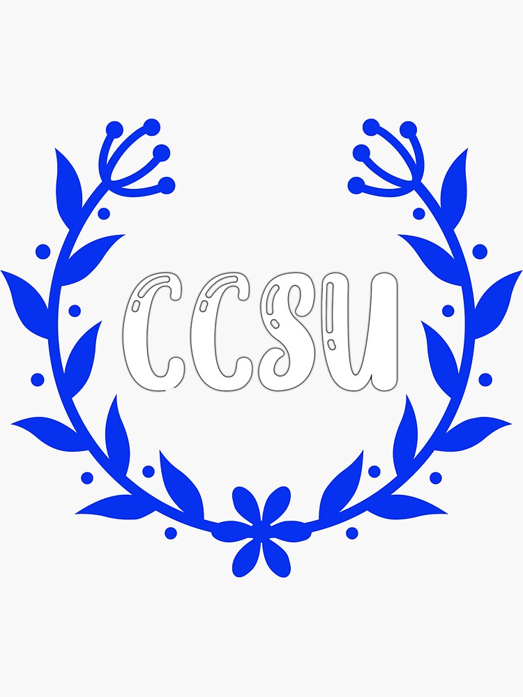 "Central Connecticut State University Emblem" Sticker for Sale by ...