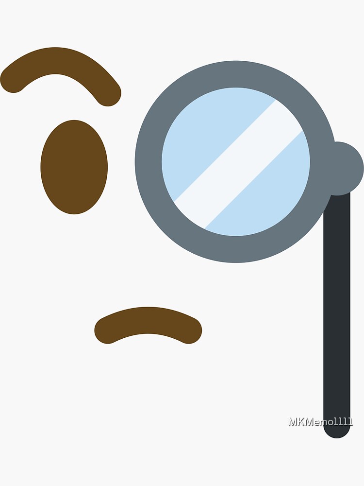 "Face with Monocle Emoji face costume Gift for Emoji Themed Party ...