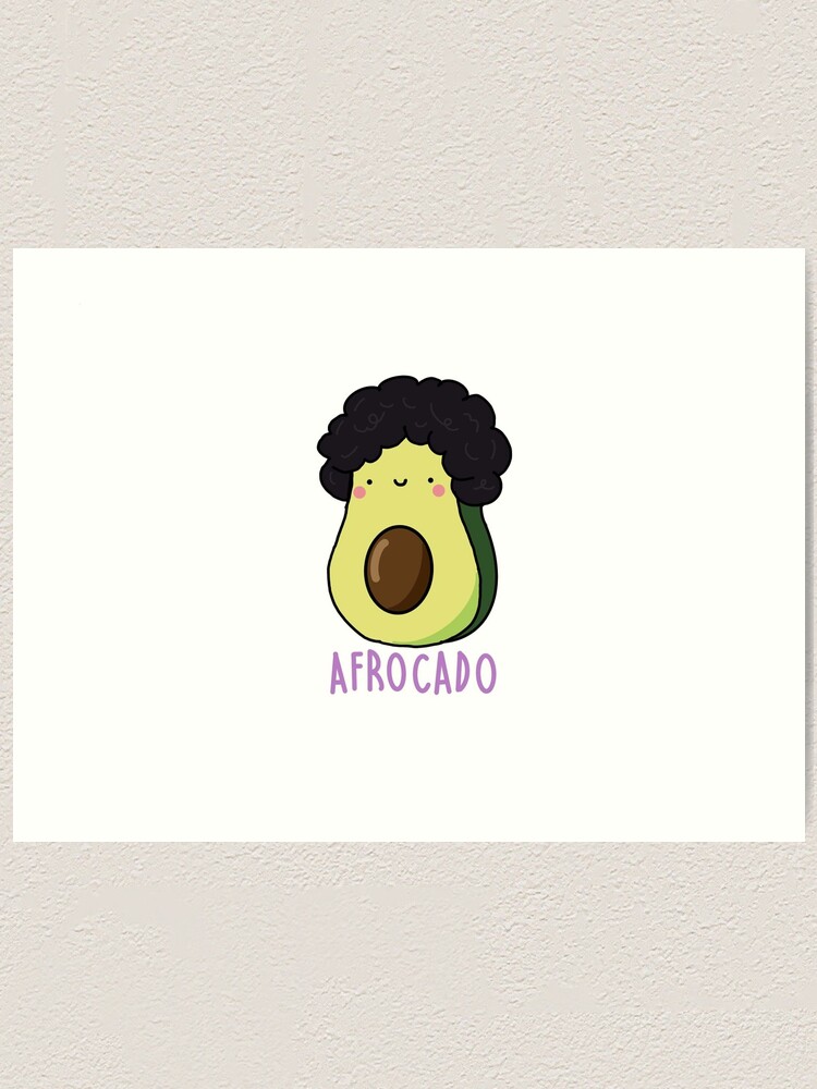 "Afrocado" Kunstdruck von mcalabr1 | Redbubble