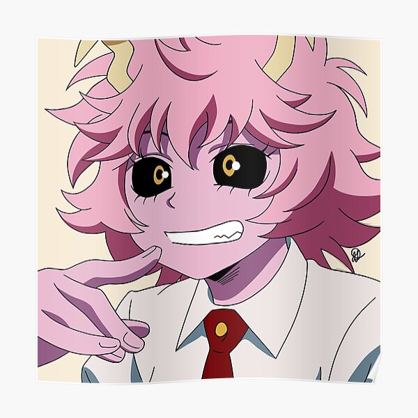 Mha Bnha Pinky Mina Posters | Redbubble