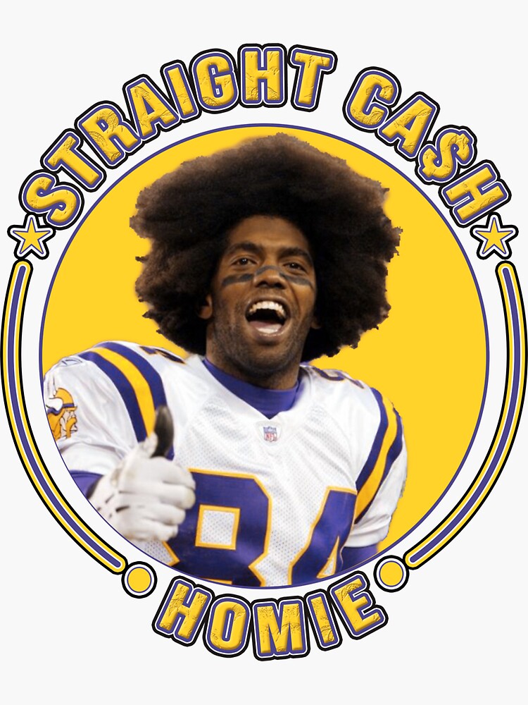 " randy moss straight cash homie cartoon lovely " Sticker for Sale by ...