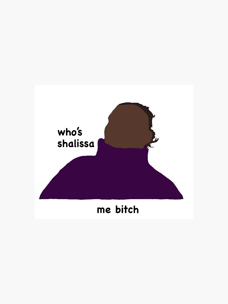 "Shalissa vine design" Sticker for Sale by tuckybaby13 | Redbubble