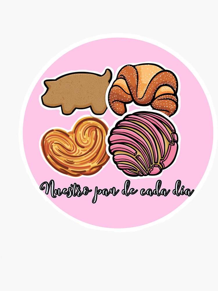 "pan dulce" Sticker for Sale by Hernandezn34 | Redbubble