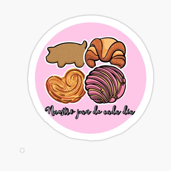 "pan dulce" Sticker by Hernandezn34 | Redbubble
