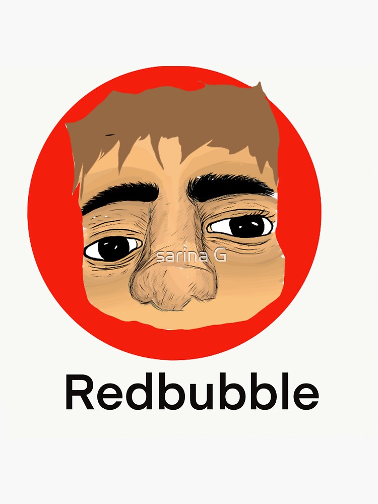 "redbubble boy" Sticker by SarinaGounden | Redbubble