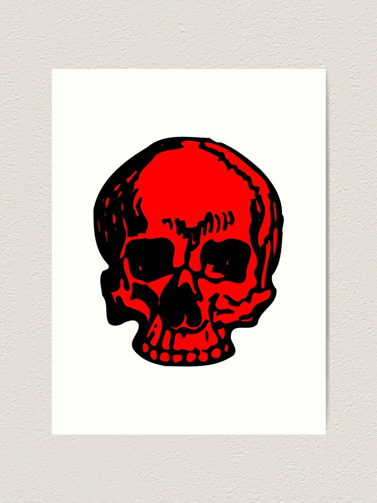 "Red Pirate Skull Super Smooth Super Sharp 9000px x 11250px PNG" Art ...