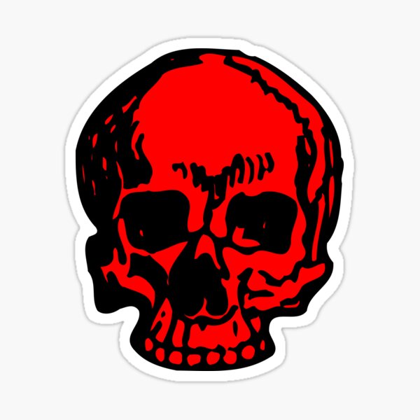 "Red Pirate Skull Super Smooth Super Sharp 9000px x 11250px PNG ...