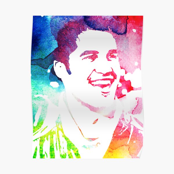 "rainbow grin!" Poster for Sale by cocosuspenders | Redbubble