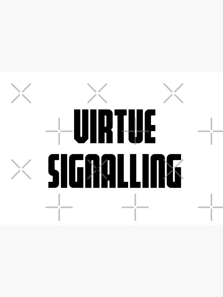 "MASK | VIRTUE SIGNALLING" Mask for Sale by axelle1410 | Redbubble