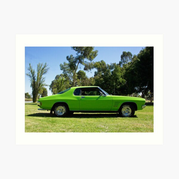 "Holden HQ Monaro" Art Print for Sale by tonyshaw | Redbubble