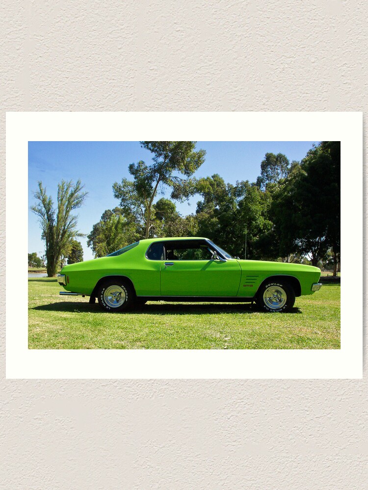 "Holden HQ Monaro" Art Print for Sale by tonyshaw | Redbubble