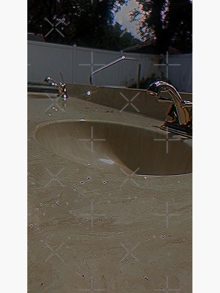 "VHS sink by pool" Sticker by HotelBananaMilk | Redbubble