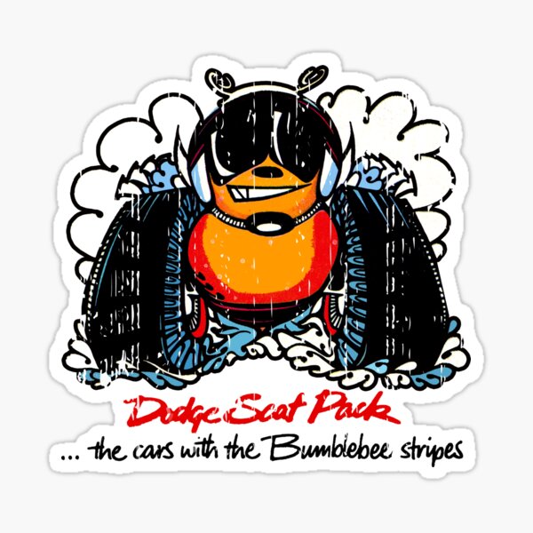 Scat Pack Stickers | Redbubble