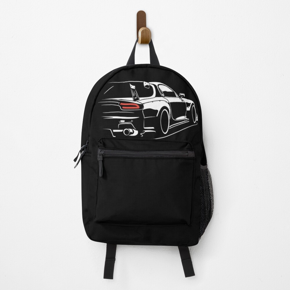 "Mazda RX7 | Haruna" Backpack for Sale by w1gger | Redbubble