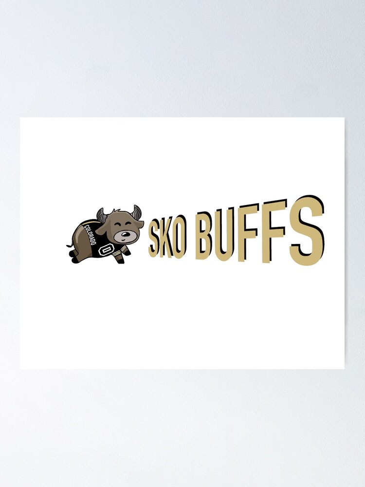 "Sko Buffs Boulder Colorado" Poster by Chuntao1 | Redbubble