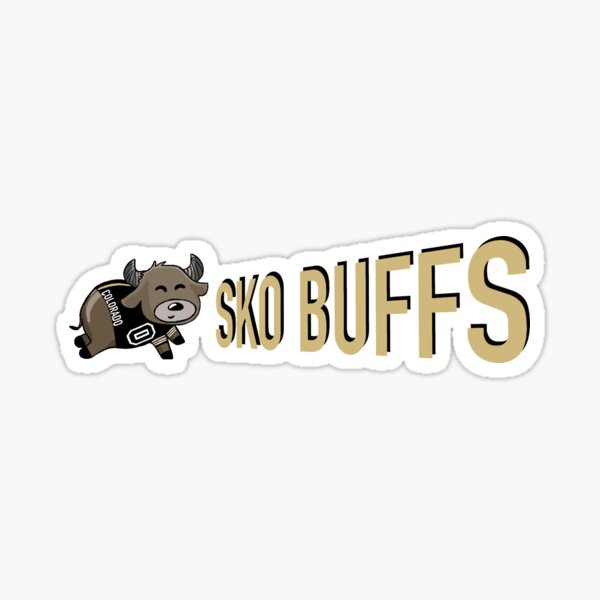 "Sko Buffs Boulder Colorado" Sticker for Sale by Chuntao1 | Redbubble