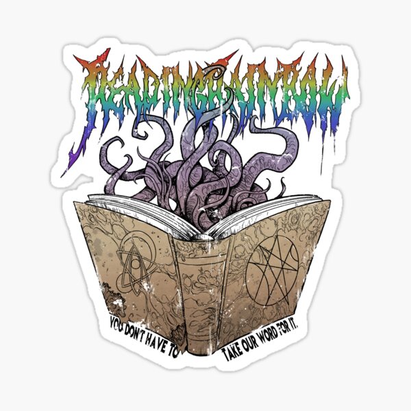 "Cursed Books" Sticker for Sale by powersdesign | Redbubble
