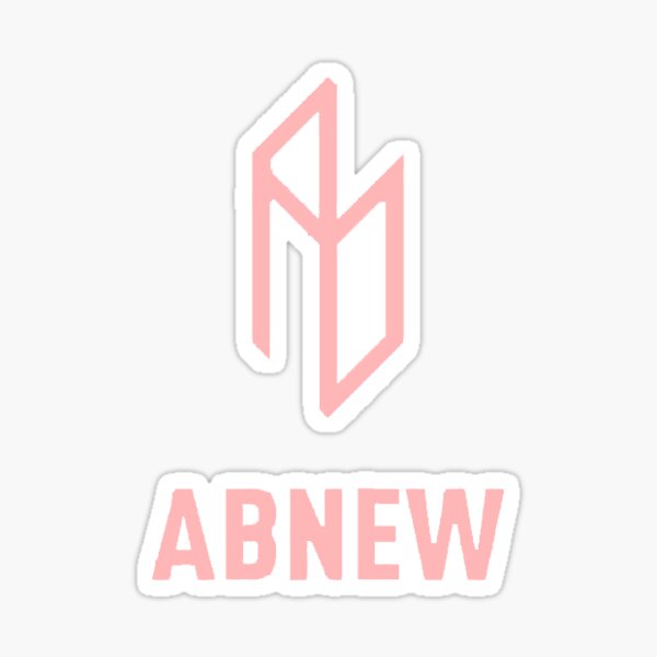 "AB6IX ABNEW Sticker" Sticker for Sale by bloomamethyst | Redbubble
