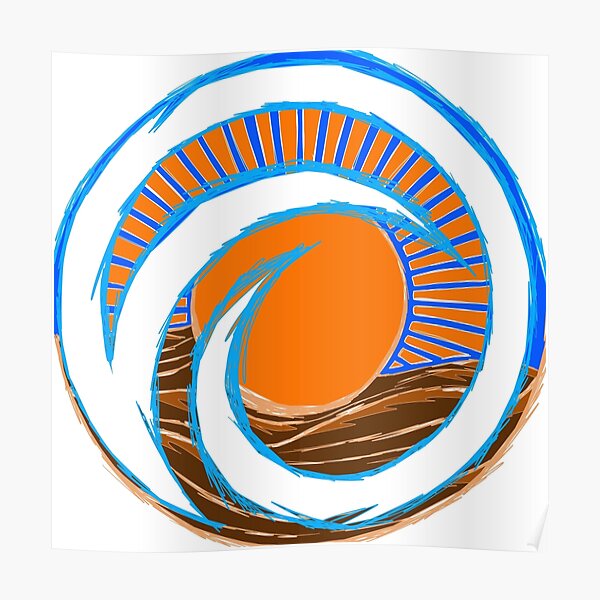 "Bright horizons " Poster by wheelofnerd | Redbubble