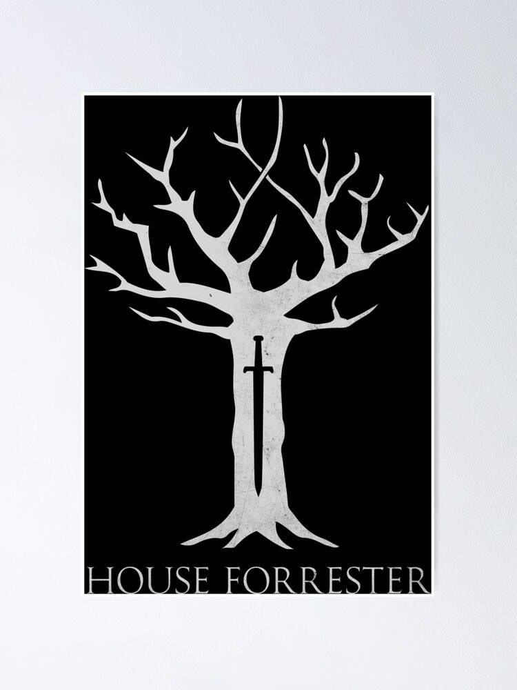"House Forrester" Poster for Sale by tobi1kenobi | Redbubble