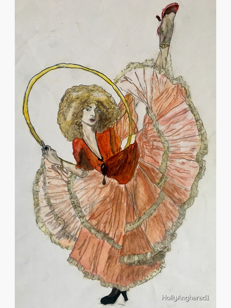 "Hula hoop" Sticker for Sale by HollyAngharad1 | Redbubble