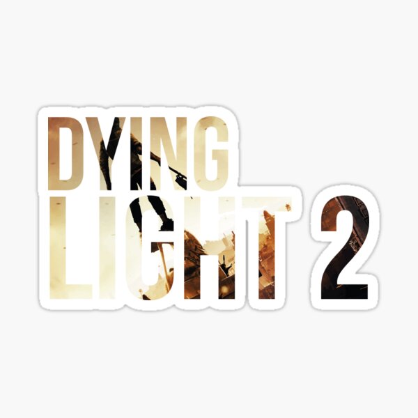 "Dying light ||" Sticker for Sale by Vnouk | Redbubble