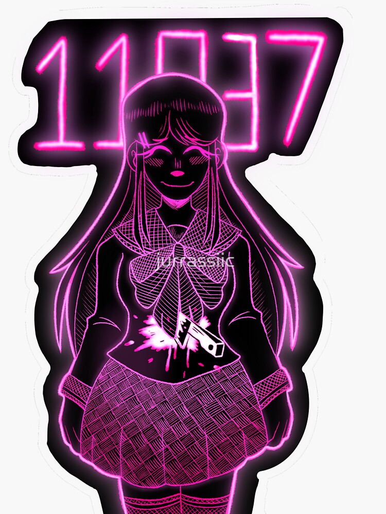 "11037" Sticker for Sale by jurrassiic | Redbubble