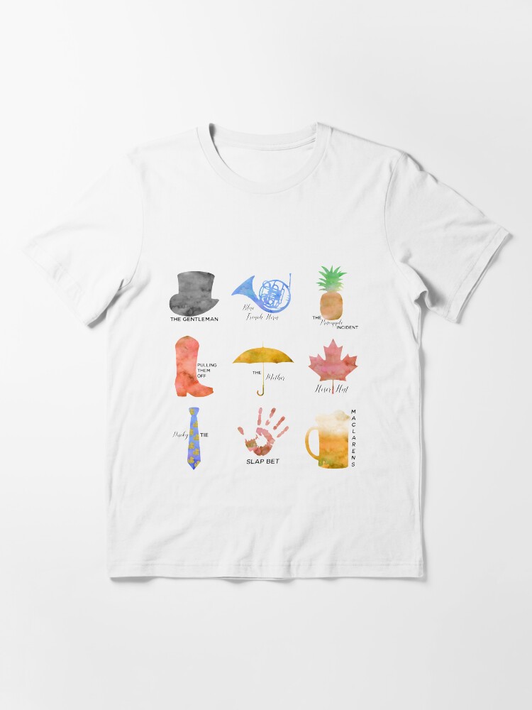 "HIMYM Symbols " T-shirt for Sale by paigemarie13 | Redbubble | himym t ...