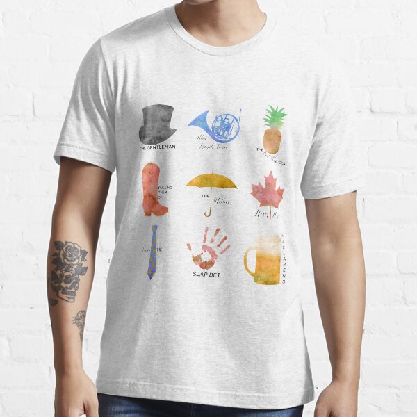 "HIMYM Symbols " T-shirt for Sale by paigemarie13 | Redbubble | himym t ...