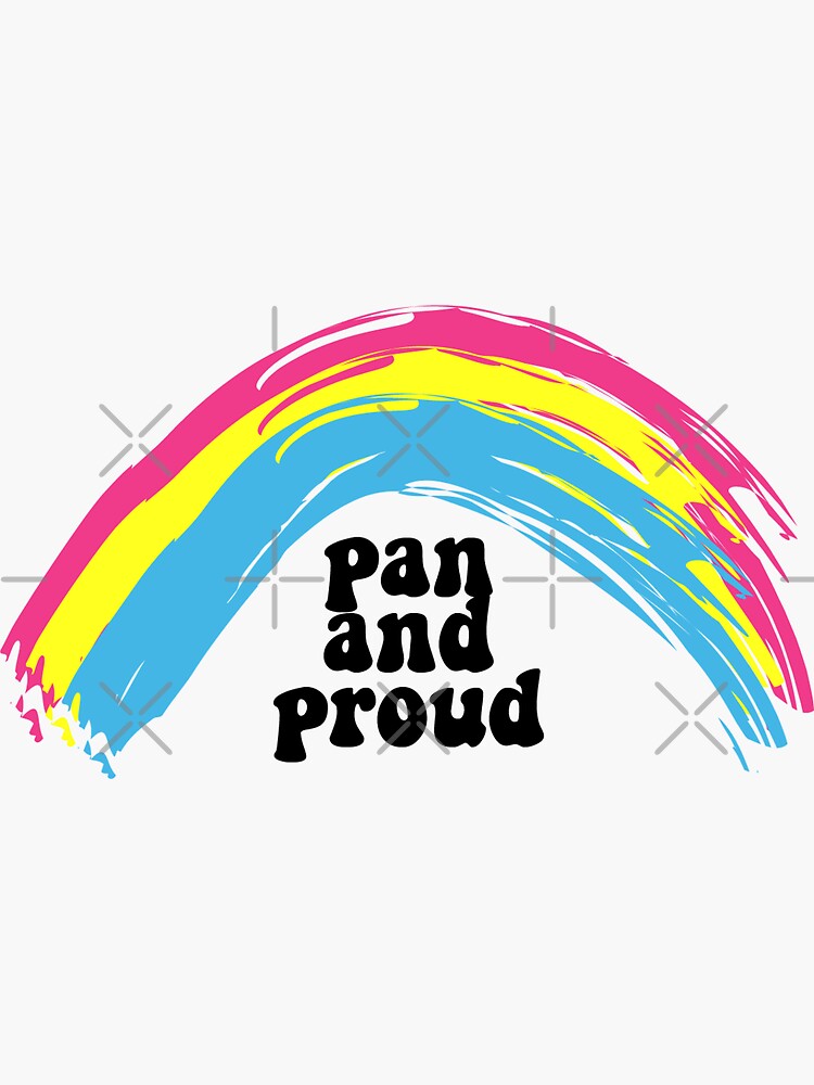 "pansexual pride sticker" Sticker by emmaclare32 | Redbubble