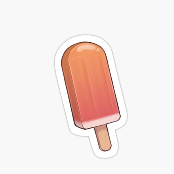 "Summer Treats: Orange Creamsicle" Sticker for Sale by leafhug | Redbubble