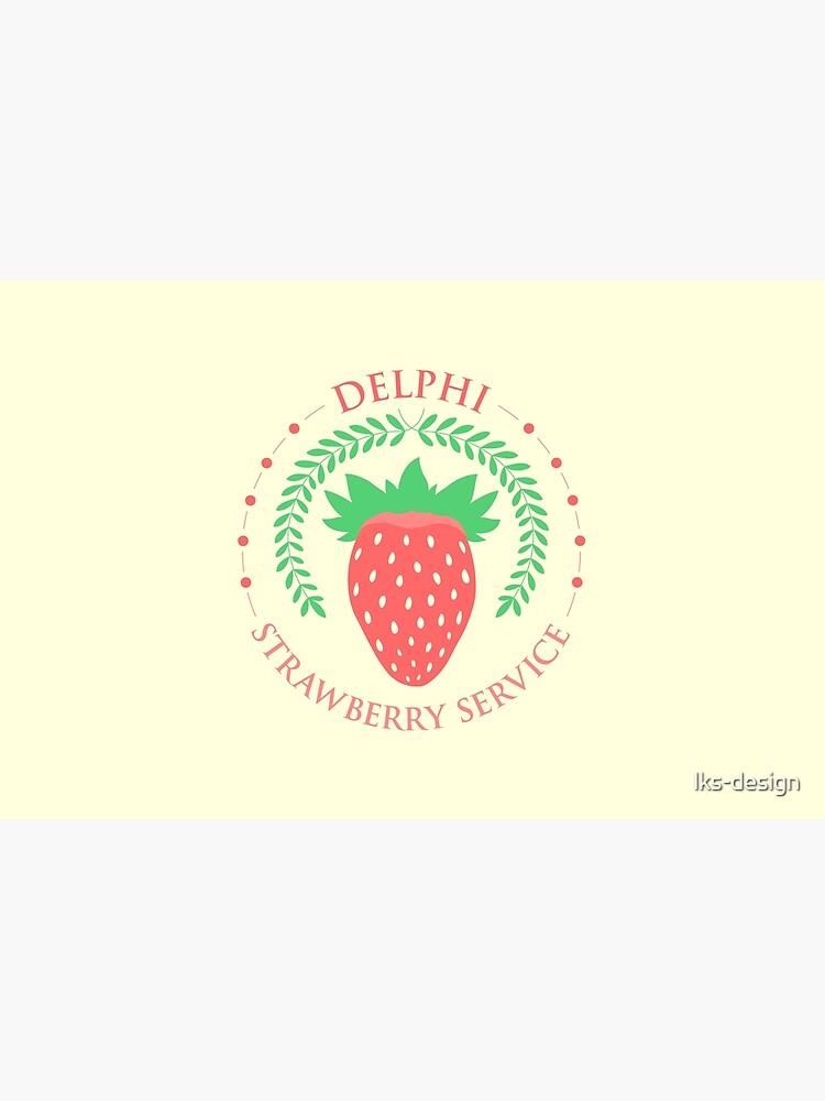 Bolsos de mano «Camp Half Blood Delphi Strawberry Service (color)» de ...