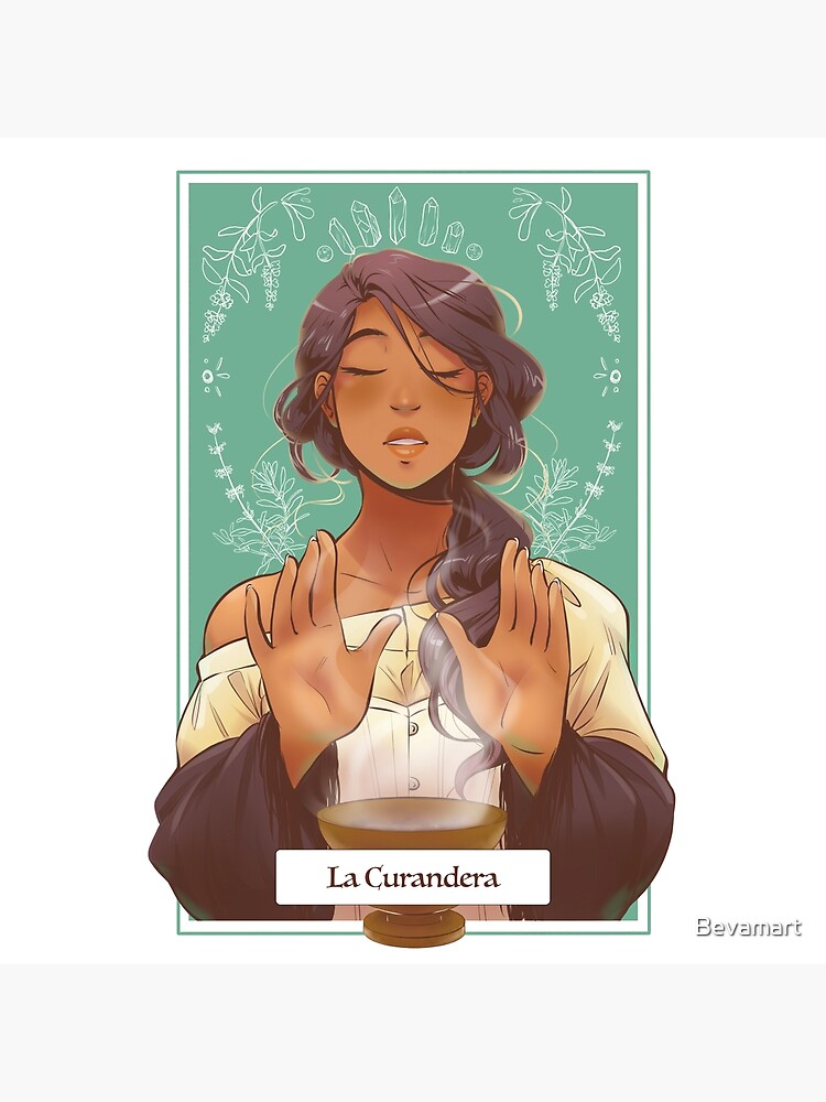 "La Curandera" Poster for Sale by Bevamart | Redbubble