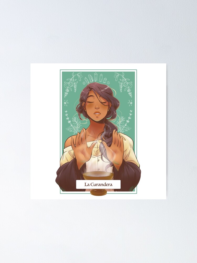 "La Curandera" Poster for Sale by Bevamart | Redbubble